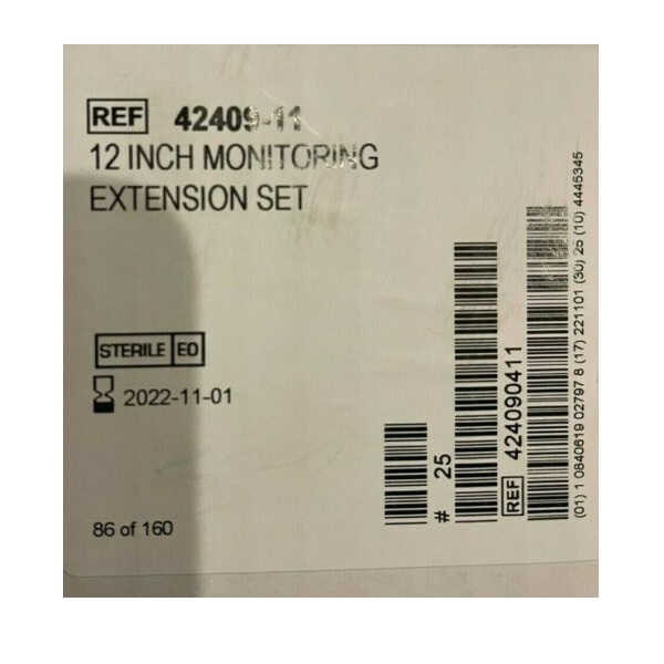 ICU Medical 12 inch Extension kit 42409-11 – Medorna
